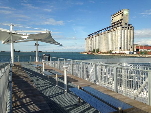 Tifft Street Pier in Buffalo, NY - AdvantageLumber Blog