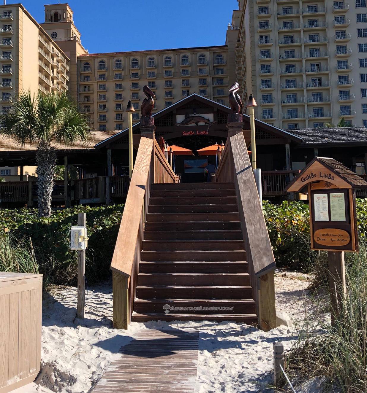 The Ritz Carlton in Naples Florida Adds Advantage Ipe Wood ...