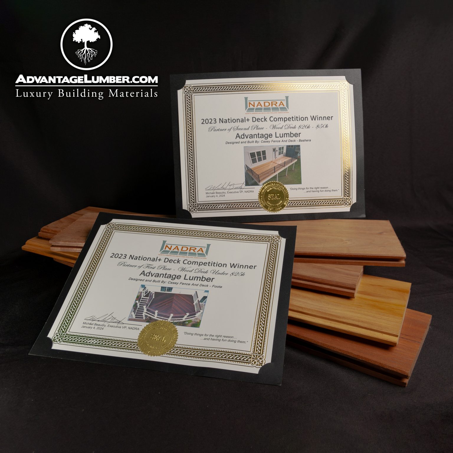 Nadra Deck Winners from the 2023 Competition - AdvantageLumber Blog