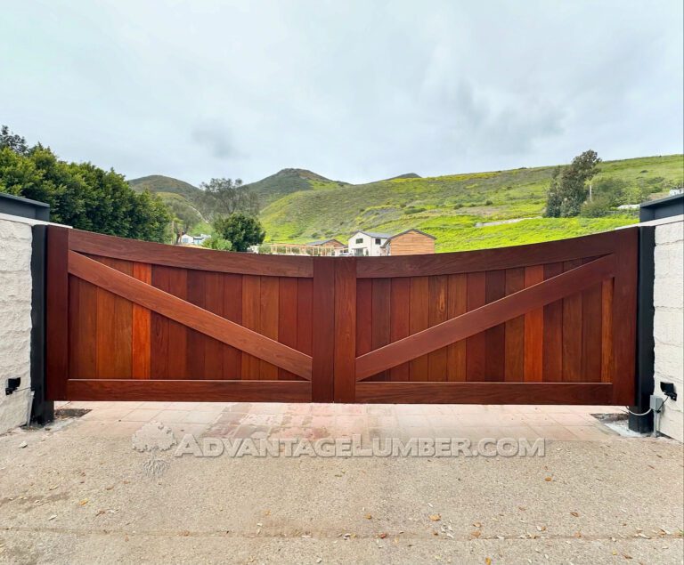 Wooden Driveway Gate Ideas - AdvantageLumber Blog