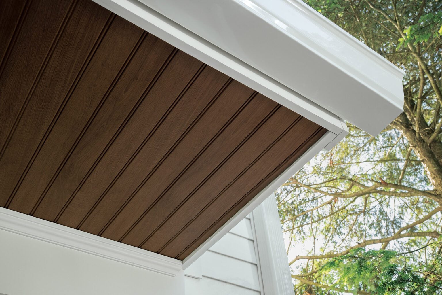 Wood Look Soffit: The Beauty of Wood with the Durability of PVC ...