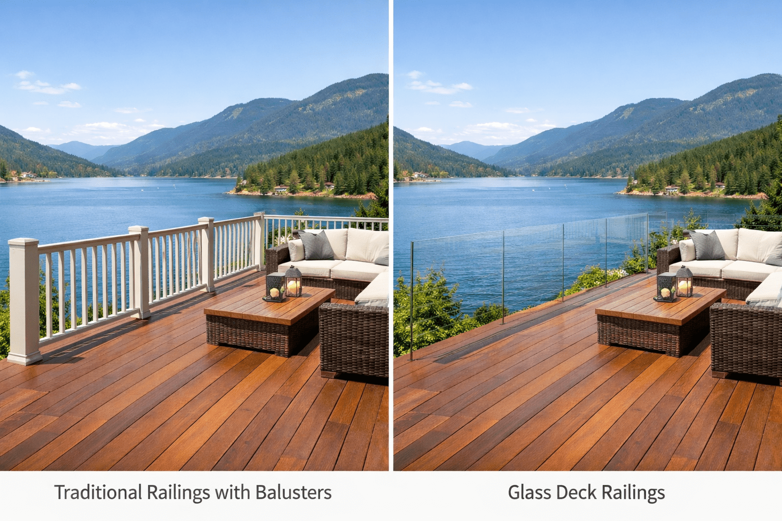Benefits of Glass Deck Railing - AdvantageLumber Blog